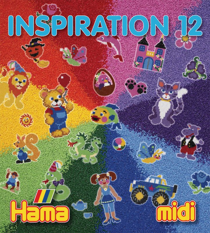 Hama Bügelperlen 399-12 Inspiration Heft Nr. 12 Vorlagenbuch mit farbe – Hama Bügelperlen Onlineshop
